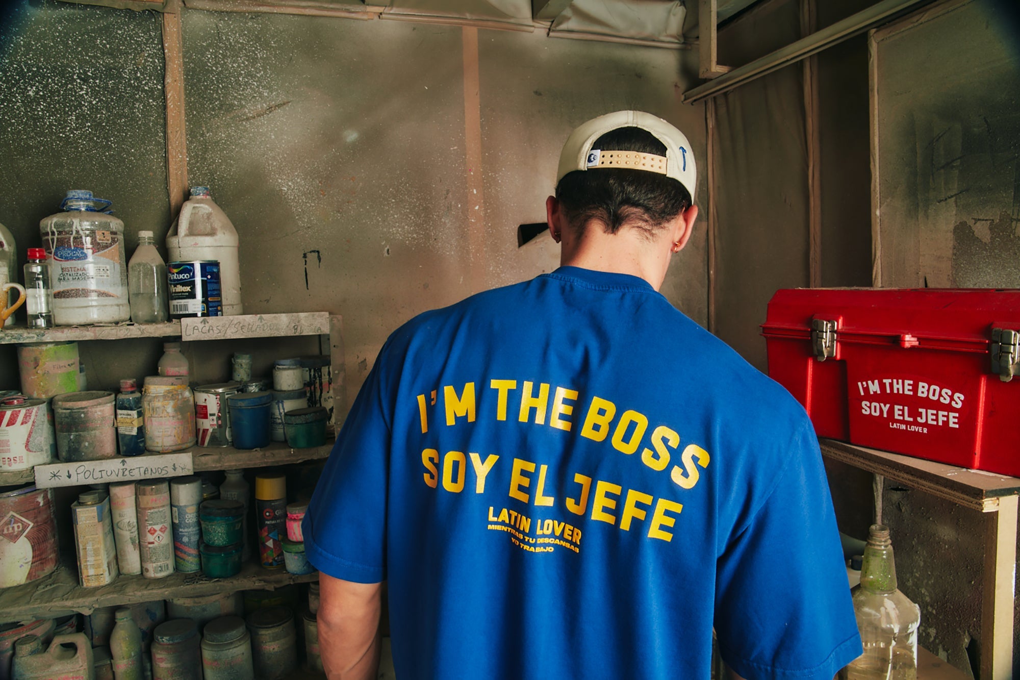 CAMISETAS SOY EL JEFE – Latin Lover
